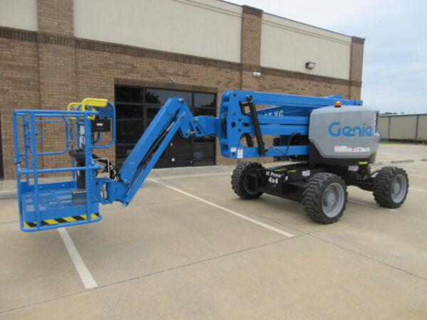 NEW 2025 GENIE Z-45 XC – New Articulating Boom Lift | aerialtitans